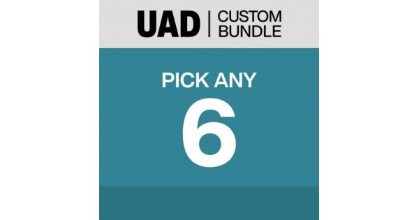 Universal Audio UAD Custom 6 Bundle Plugins 效果器套組 (序號下載版)